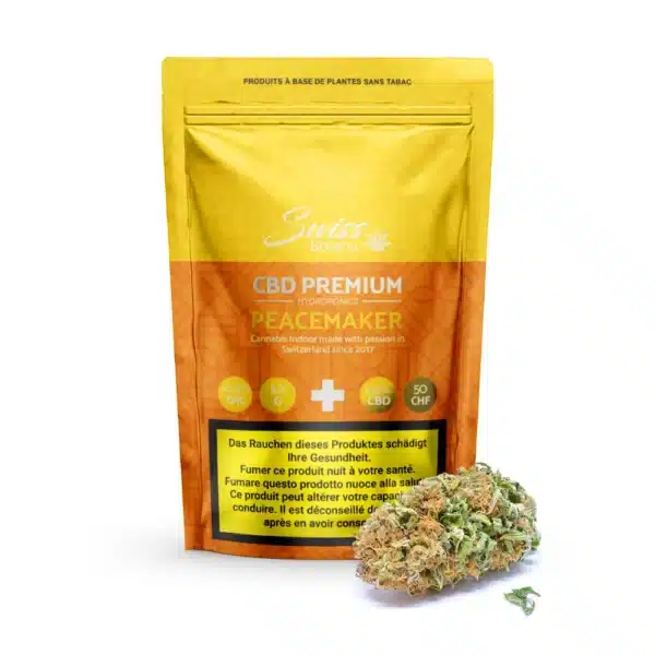 Peacemaker indoor CBD flowers - Swiss Botanic